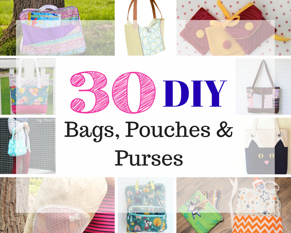 30+ Sewing Patterns for Bags, Pouches, Purses and Wallets | Sew Simple Home