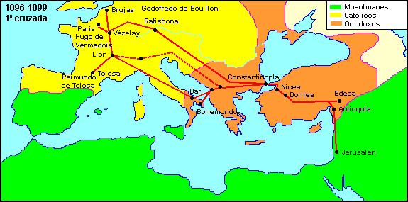 Me gusta y te lo cuento: La Primera Cruzada