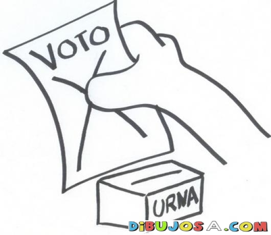 Derecho al voto para colorear ~ Aprendamos pintando!
