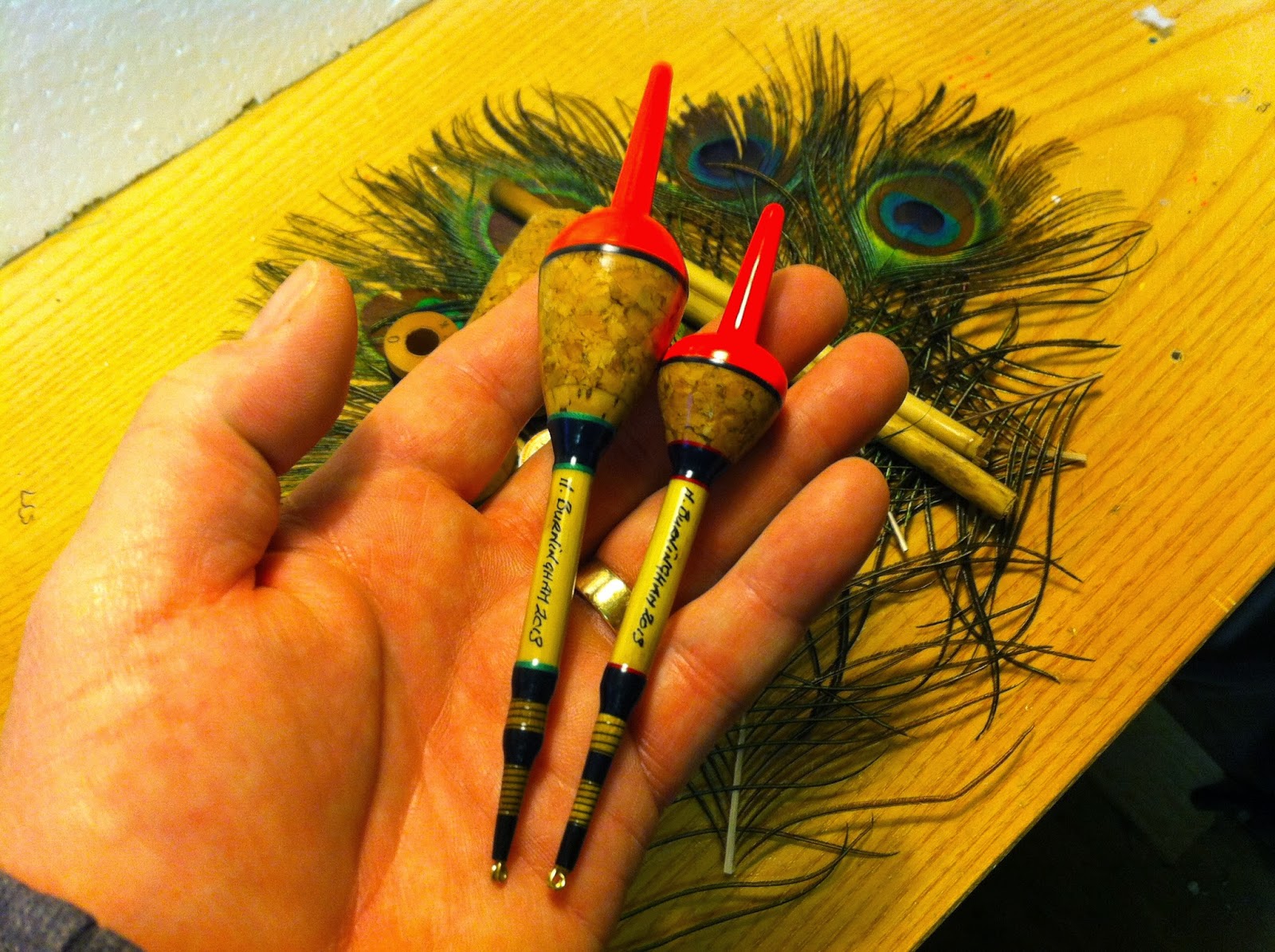 Handmade Fishing Floats by Mark Burningham.