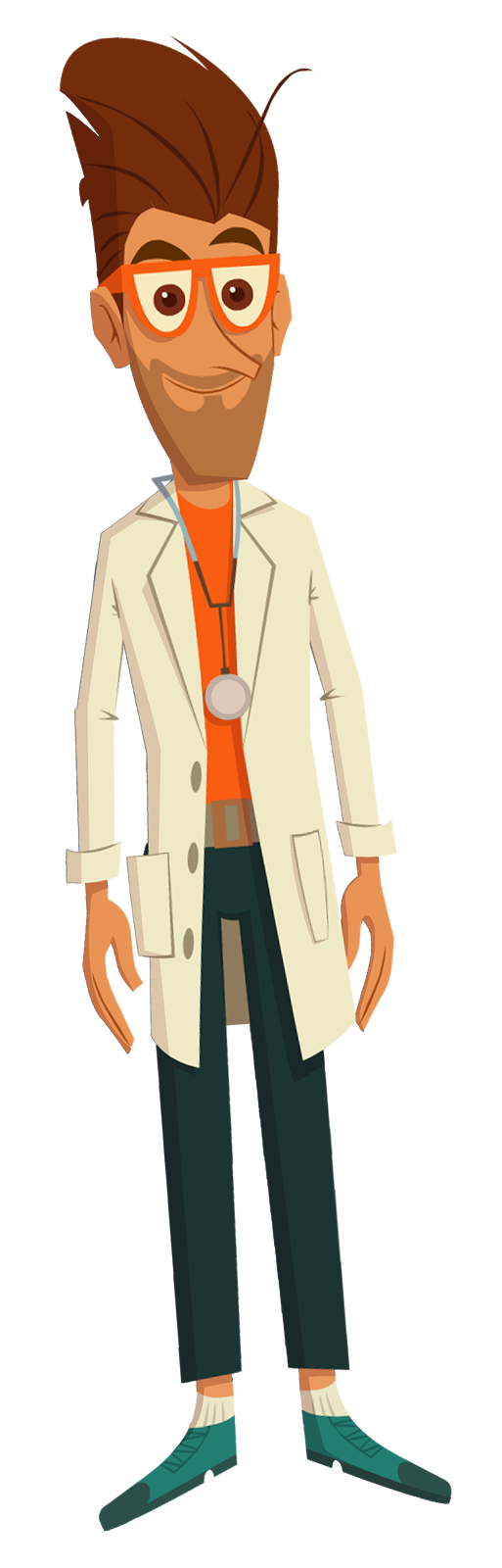 Cartoon Characters: Mr. Moon