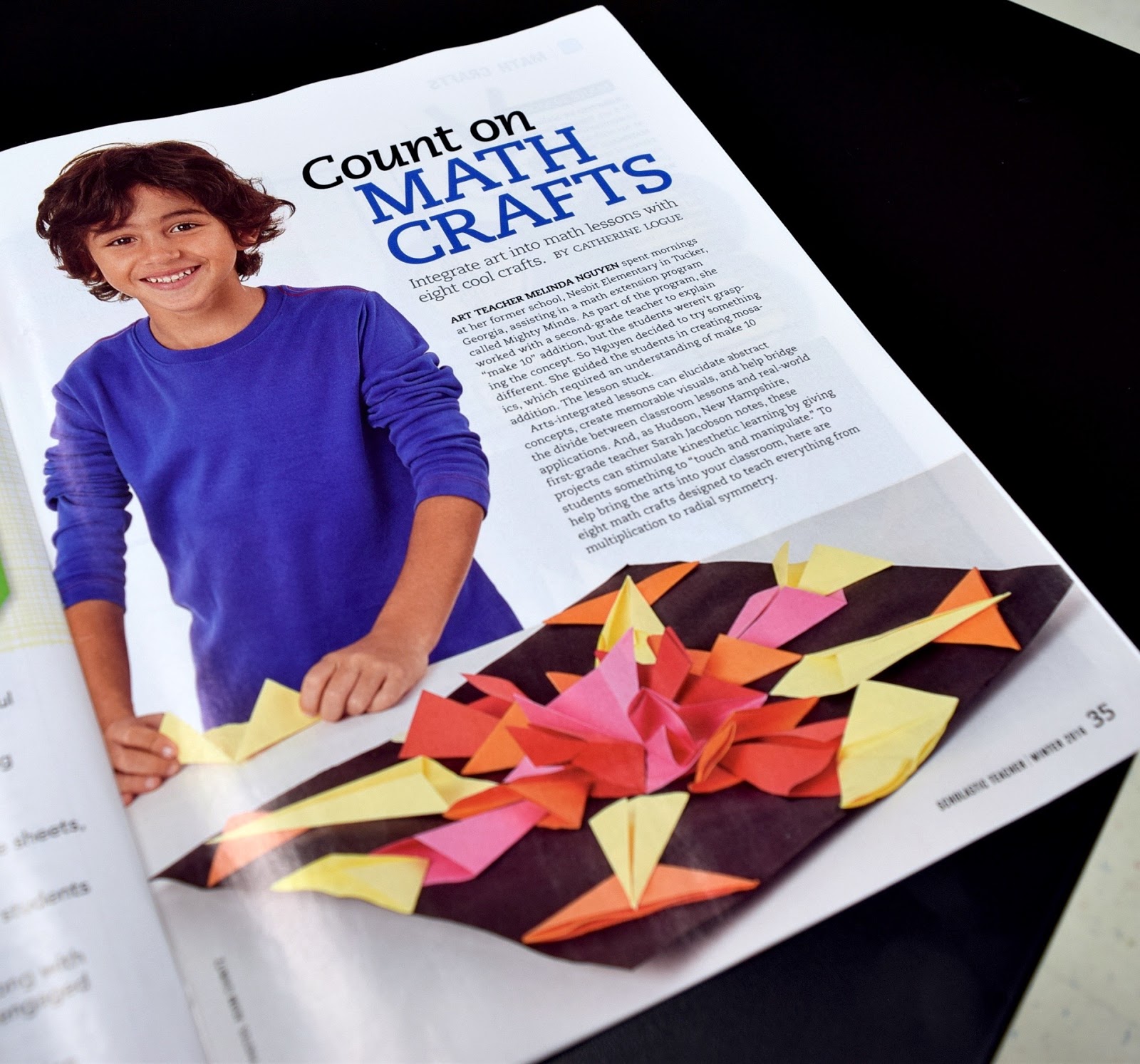 Scholastic Teacher Magazine Article! | Art with Mrs. Nguyen