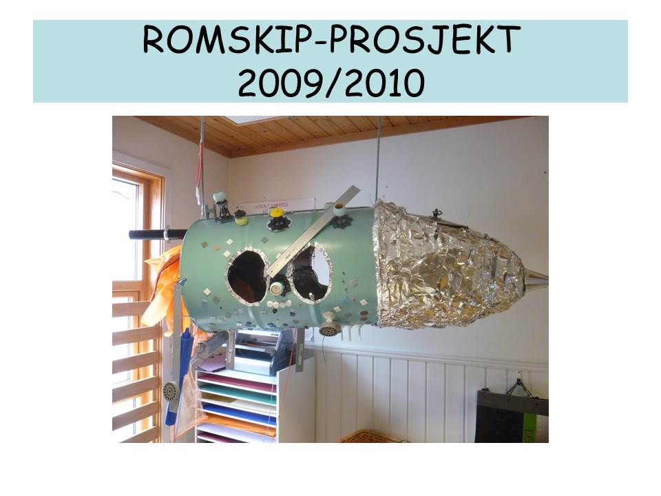 Planetringen barnehage: Romskip
