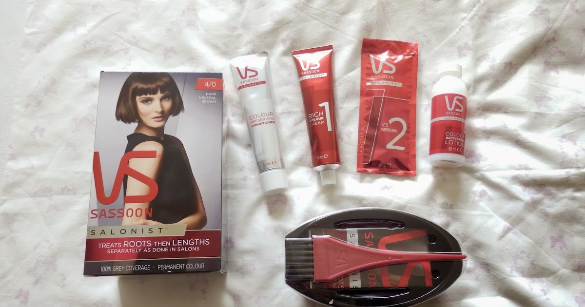 Vidal Sassoon Salonist Permanent Hair Colour Review