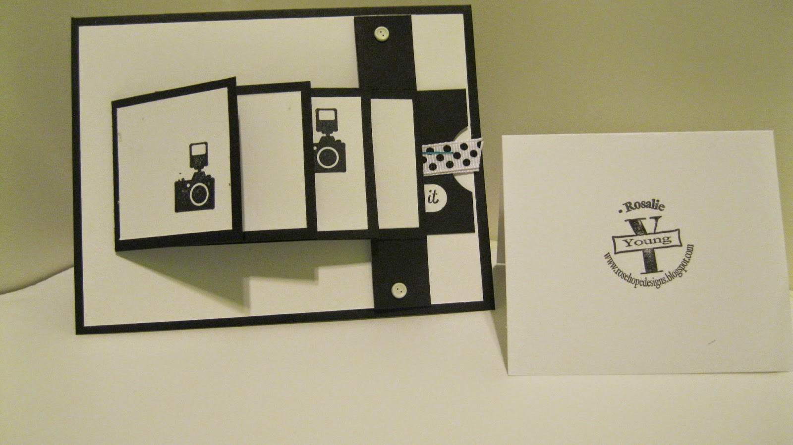 Greeting Cards : Sideways waterfall card