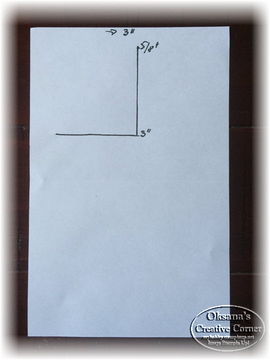 Fun Stamper - Oksana Semenska: Flip Corner Card Instruction
