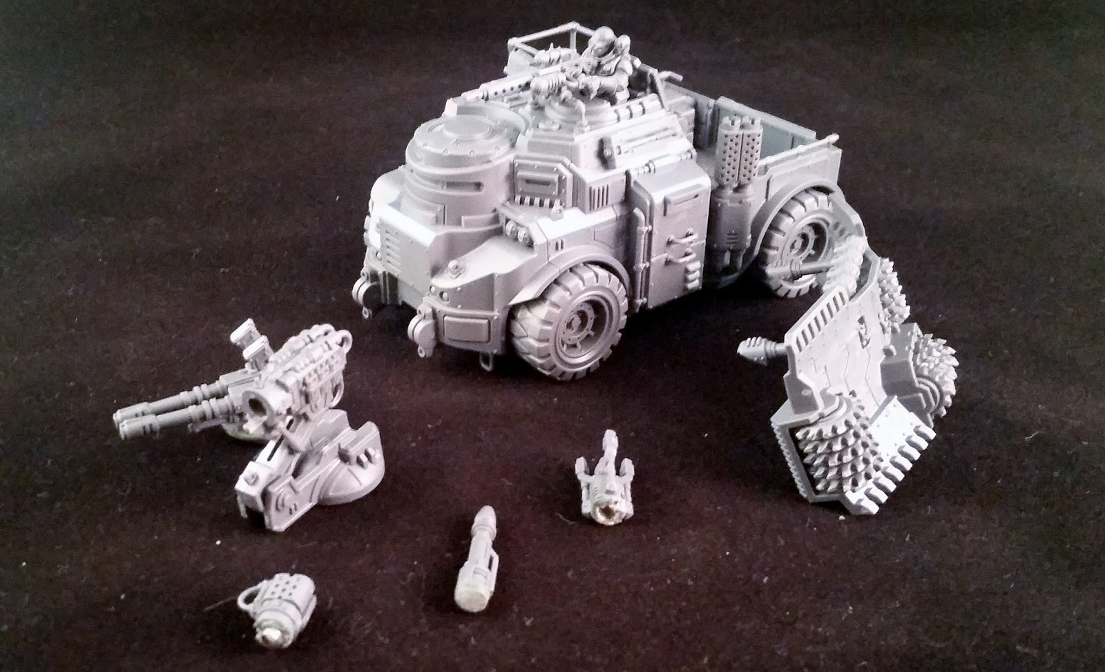 40K For the Win: WIP: Goliath Truck