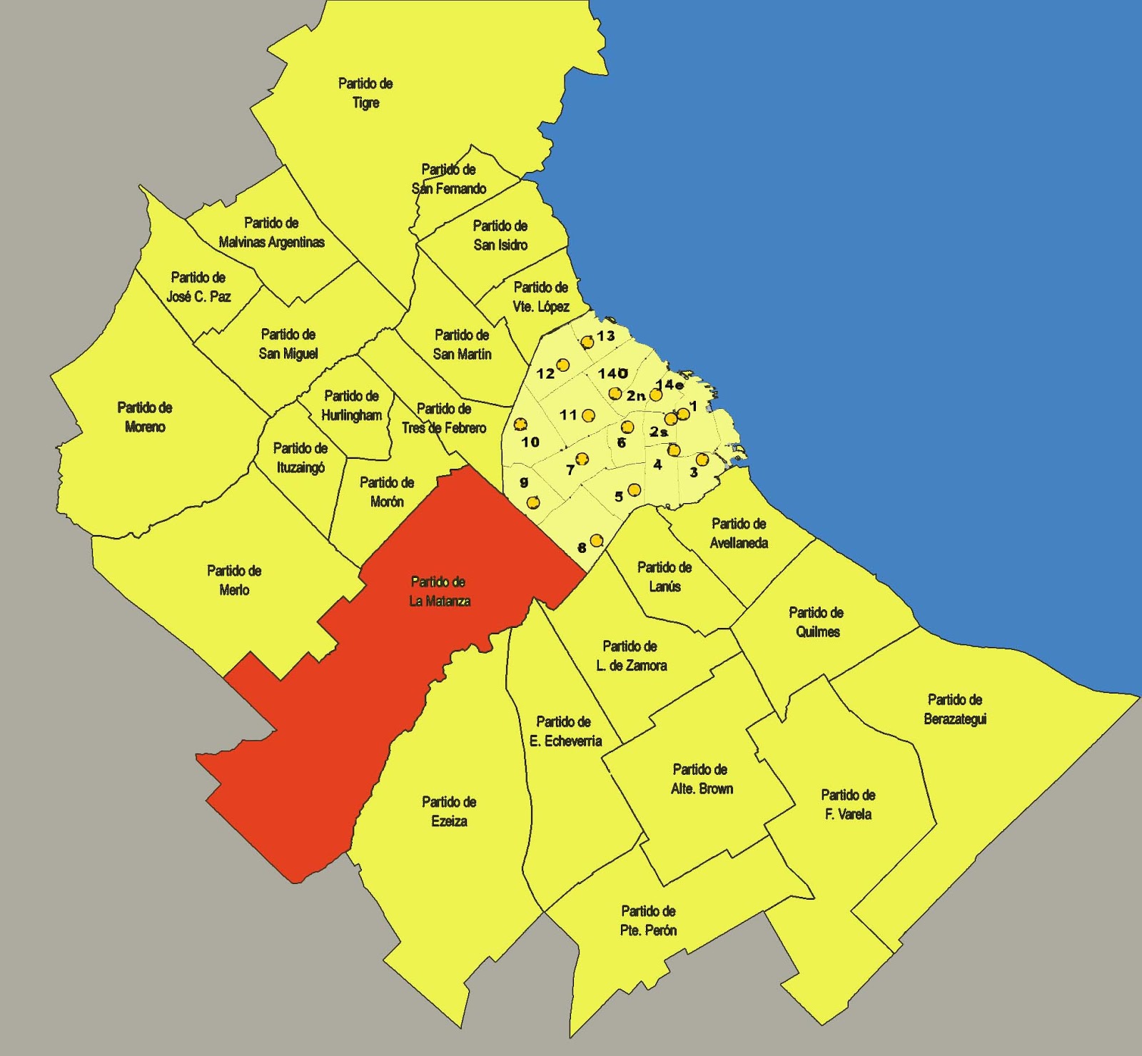 Mirando hacia adentro: No a la división de La Matanza, por Miguel ...
