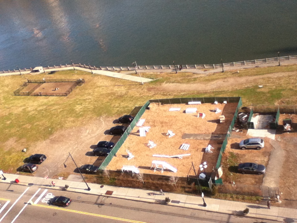 Roosevelt Islander Online: NYPD Canine Unit Dog Starts Day Exercise ...