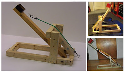 Cómo hacer una catapulta casera de madera DIY | Construccion y ...