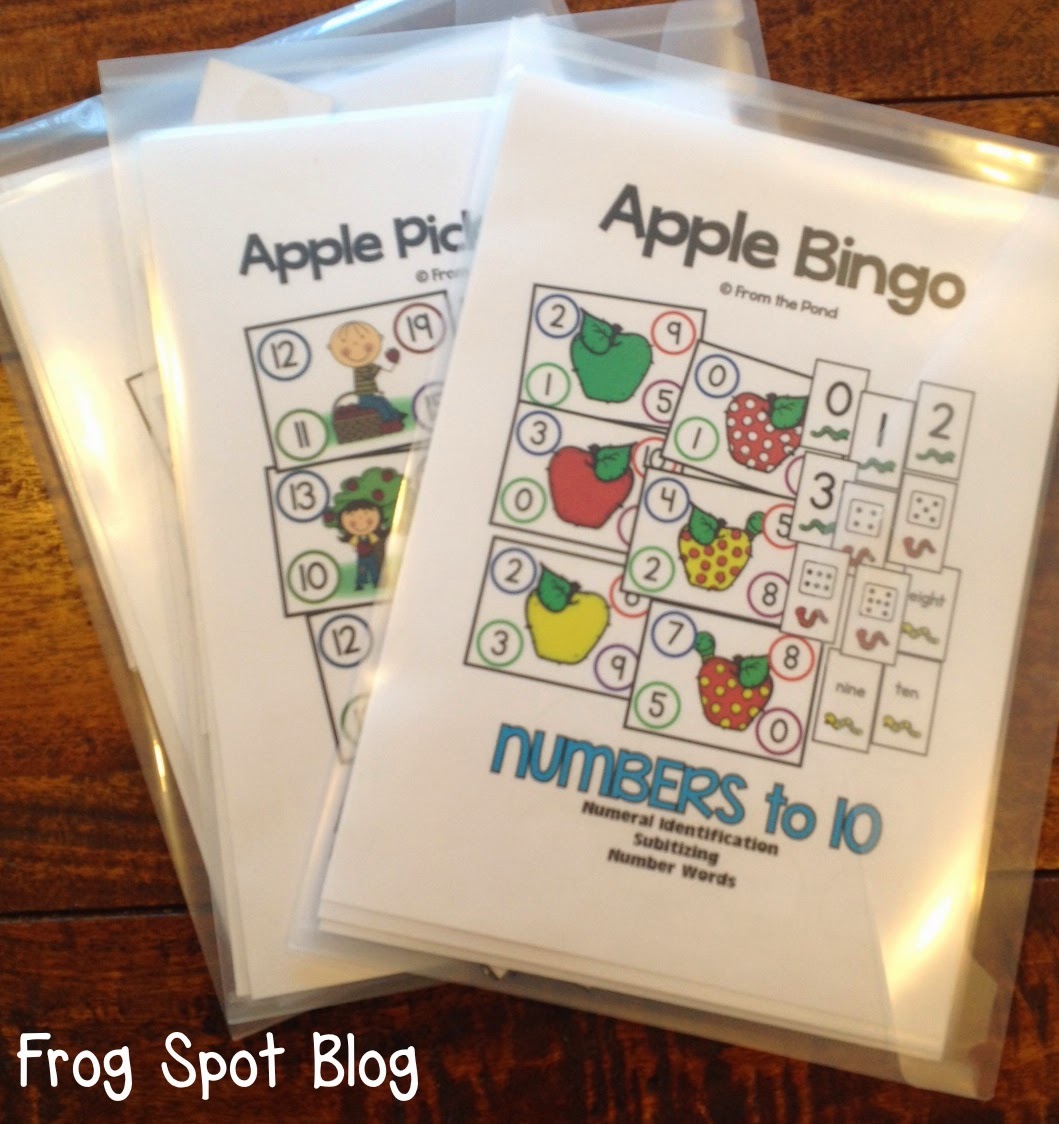 Apple Bingo | From the Pond