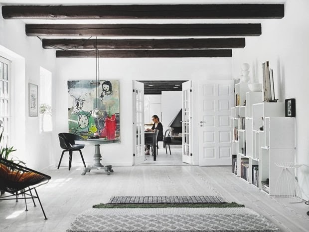 Interior: house in Denmark - Seaofgirasoles