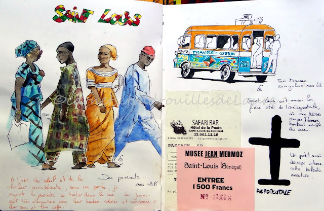 Carnets et vadrouilles de Laure: Carnet de voyage Sénégal #11