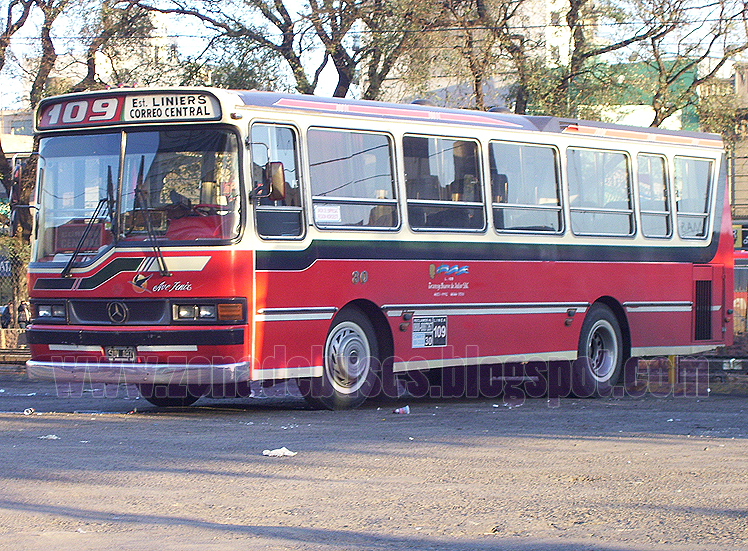 Colectibus - Zona de Buses: LINEA 109