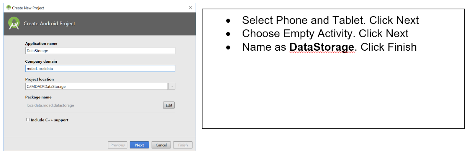 MDAD: Lab7 Shared Preferences and SQLite Database (Part2)