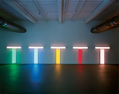 "today your love tomorrow the world": "Dan Flavin" el minimalista ...