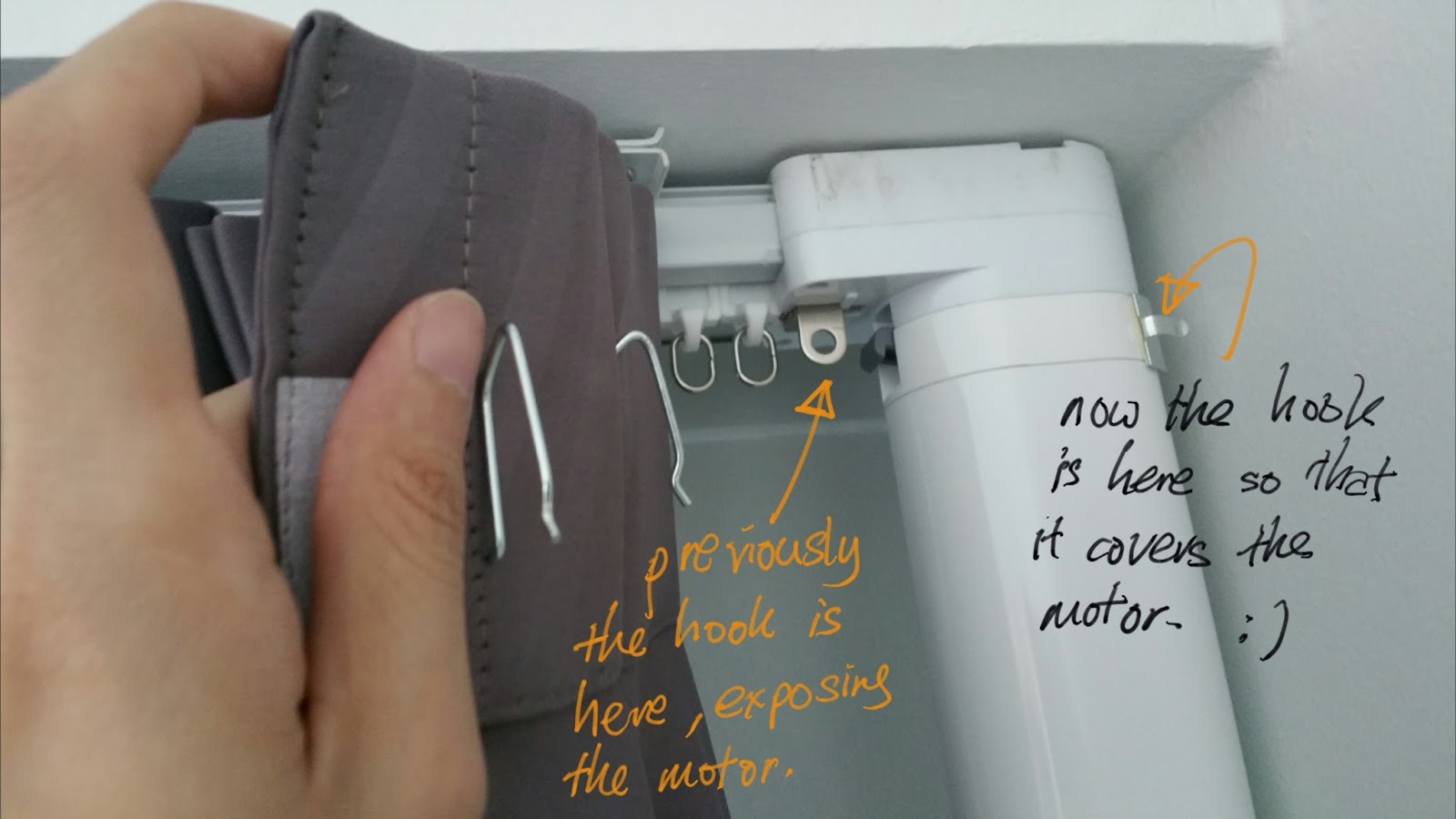 Home of the Bees ☆: Mini DIY for Curtain Motor