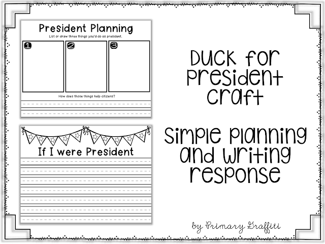 Primary Graffiti: Duck for President {Election Book Companion}