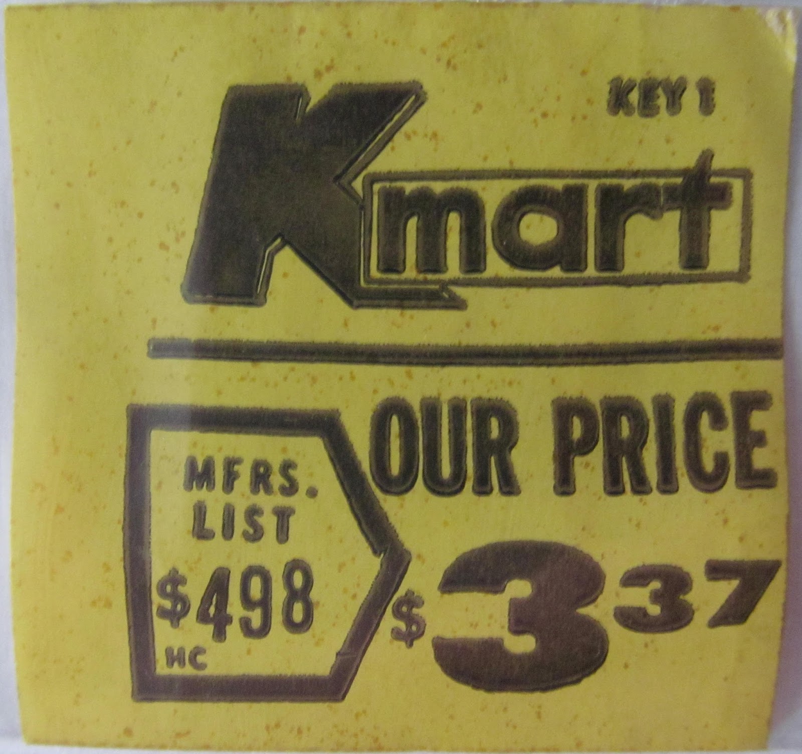Trip to the Mall: Price Tag Chronicles: Old & Vintage Store Stickers