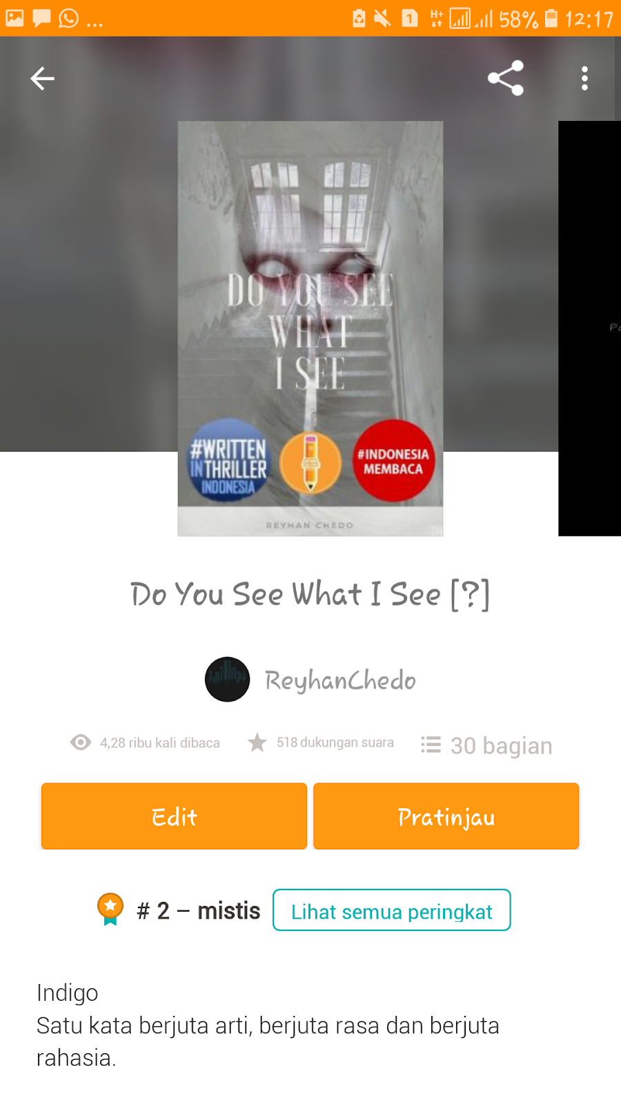 Wattpad Sudah Memberdayakan Writter 100% Dengan Koin Wattpad Beta ...