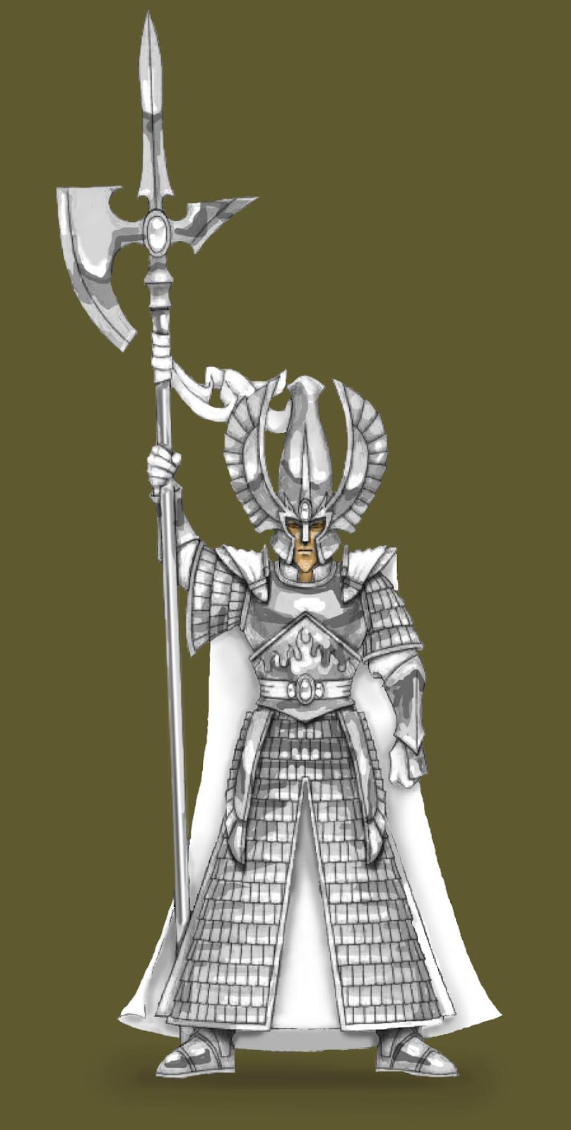 Yell and Bawl: High elves colour scheme