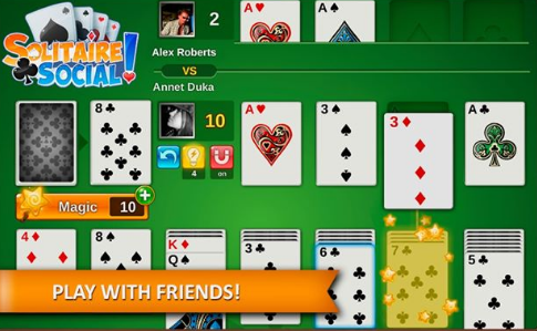 My Facebook Game List: Solitaire Social