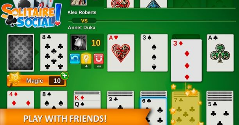 My Facebook Game List: Solitaire Social