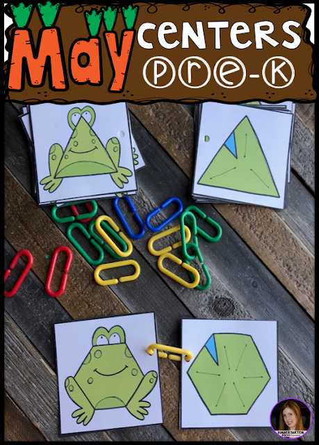 May and Spring Hands on Centers for Preschool {Pond, Farm, Garden ...