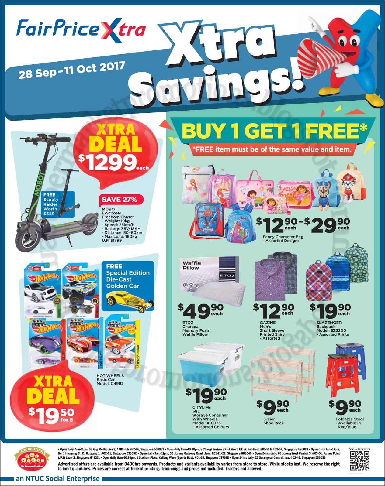 NTUC FairPrice Xtra Bundle Deals 28 September - 11 October 2017 ...