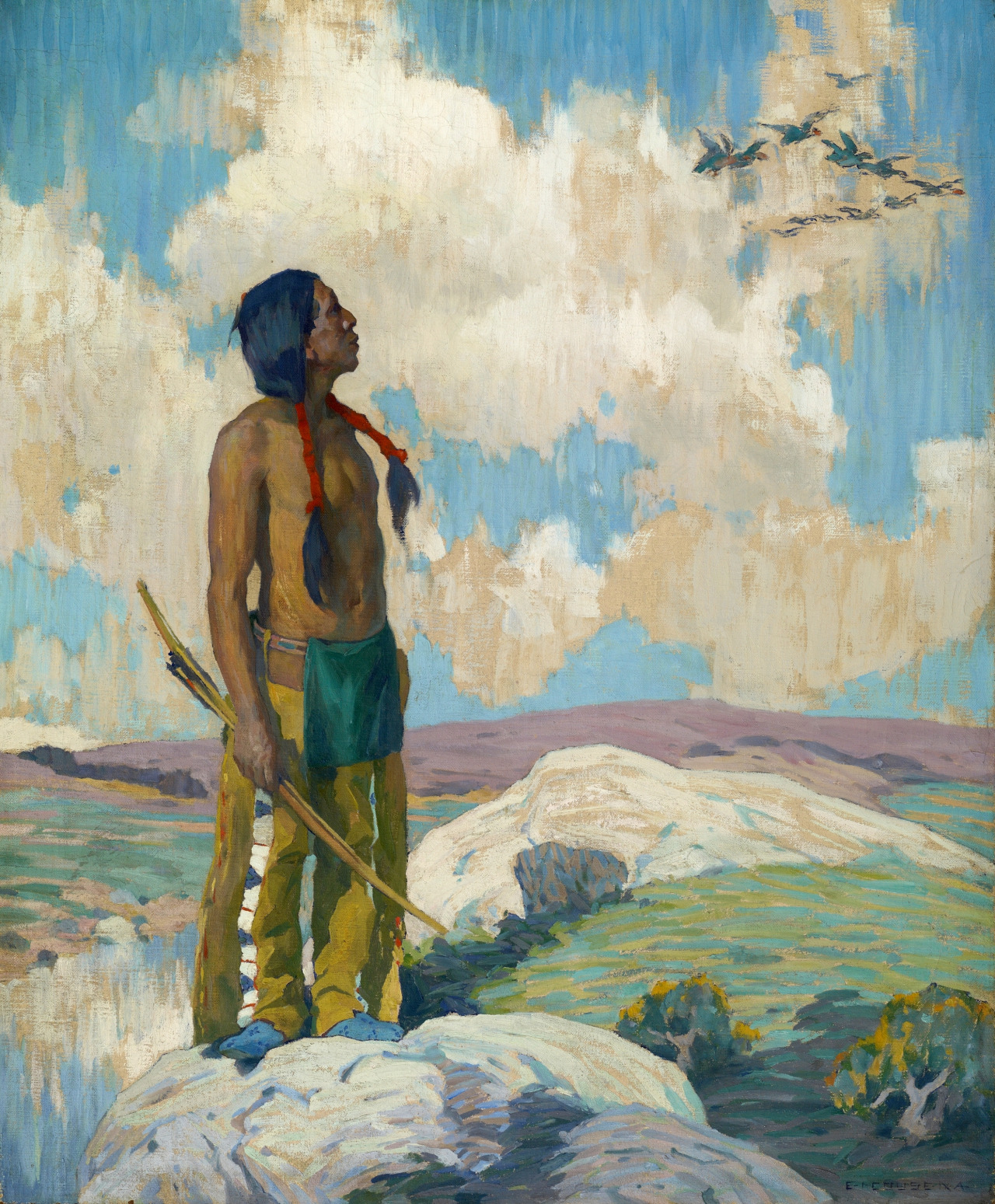 Eanger Irving Couse | Tao Society artist | Tutt'Art@ | Pittura ...