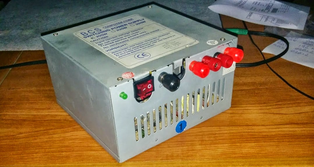 Full throttle towards the end: PC Power Supply into a Lab Bench Power ...