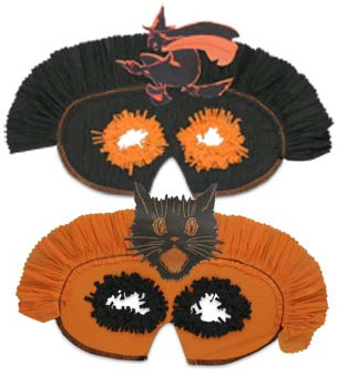 Vintage Halloween Collector: Reproduction Scrap Masks in the Shop