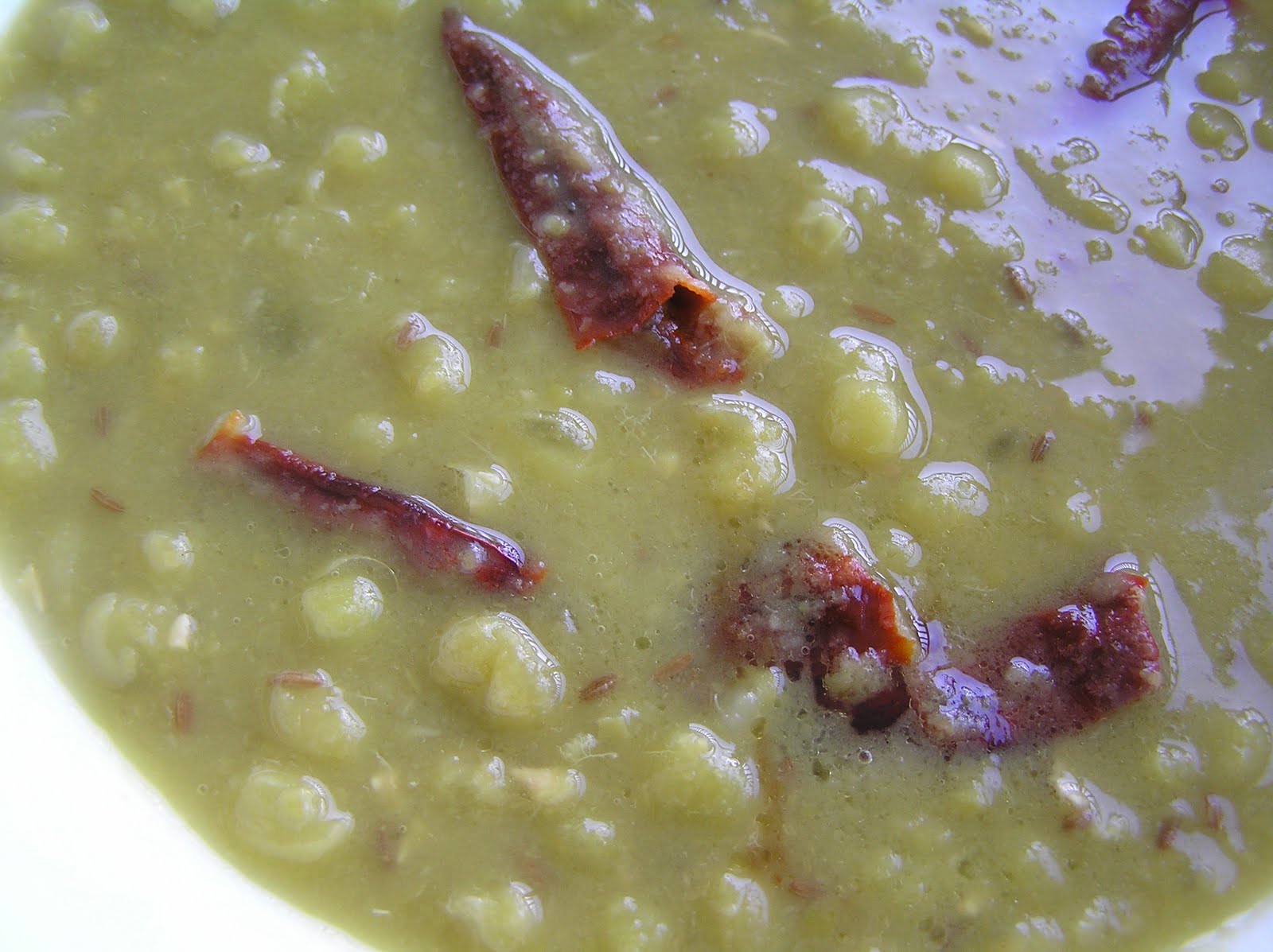 The Melting Pot: Ghugni, sans ground spices