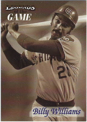 Cardboard Greats: Top 5 Cards; Billy Williams