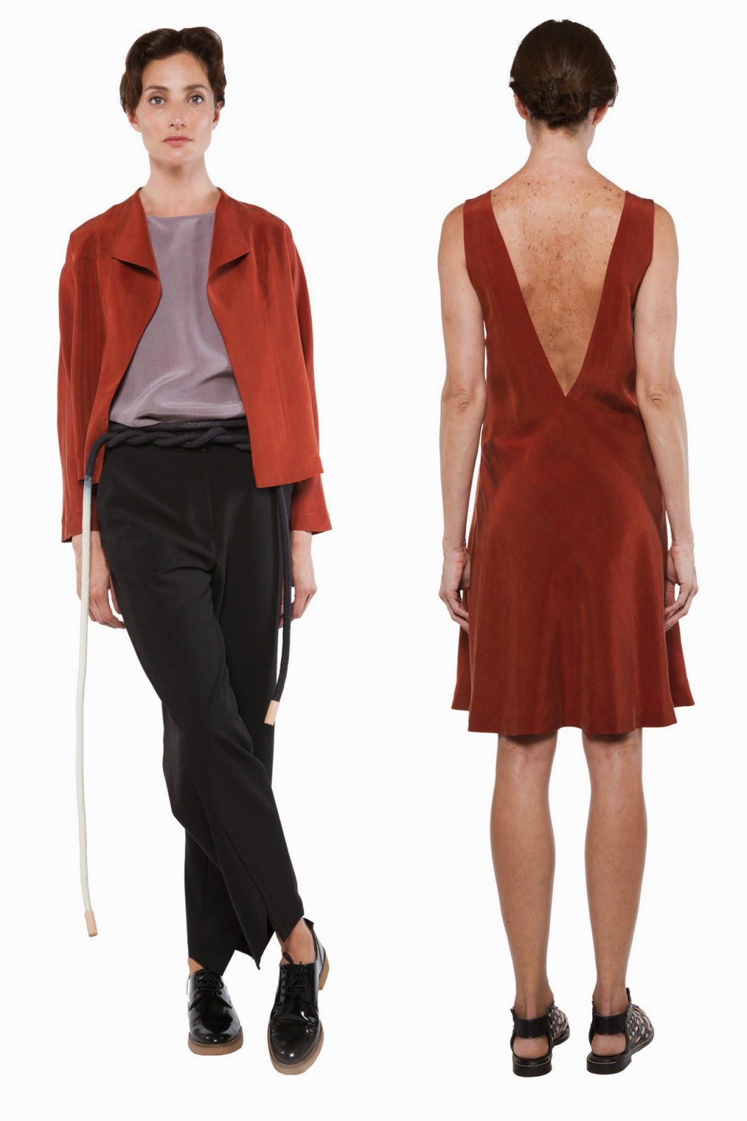 Sisa y su indumentaria de inspiración pictórica otoño invierno 2015 ...