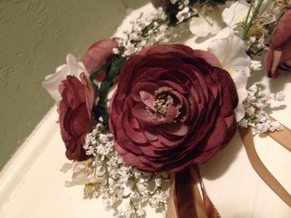 How to Make A Boho Flower Head Piece | Simple.Beautiful.Life.