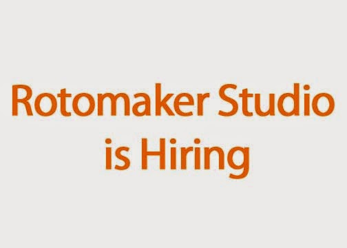 Rotomaker Studio is Hiring