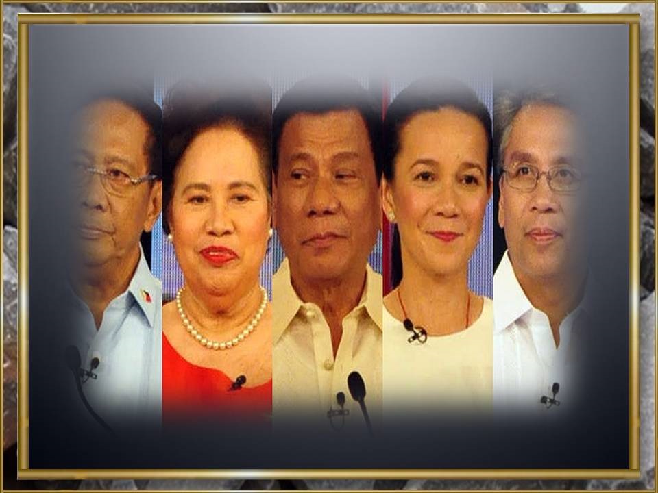 JCM: Debate: Plataporma panggobyerno ng mga kumakandidatong Presidente ...