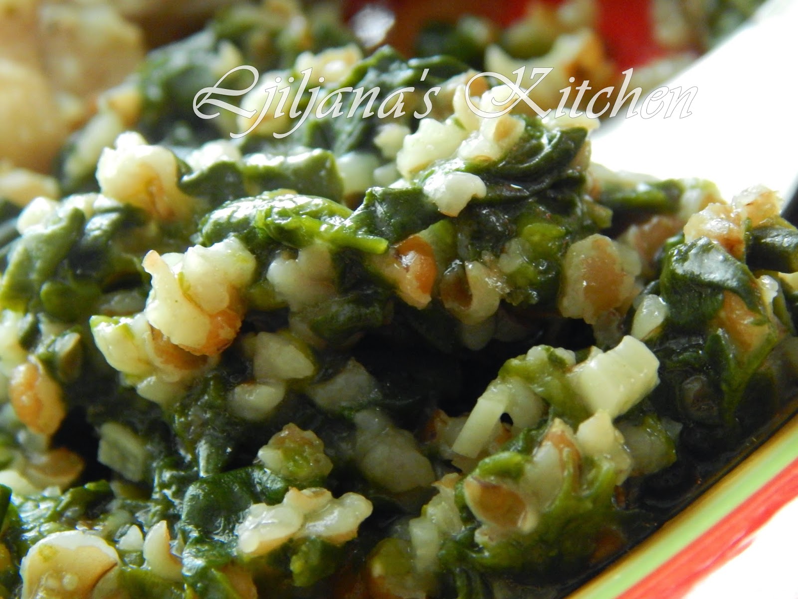 PIRJAN OD ŠPINATA I BULGURA