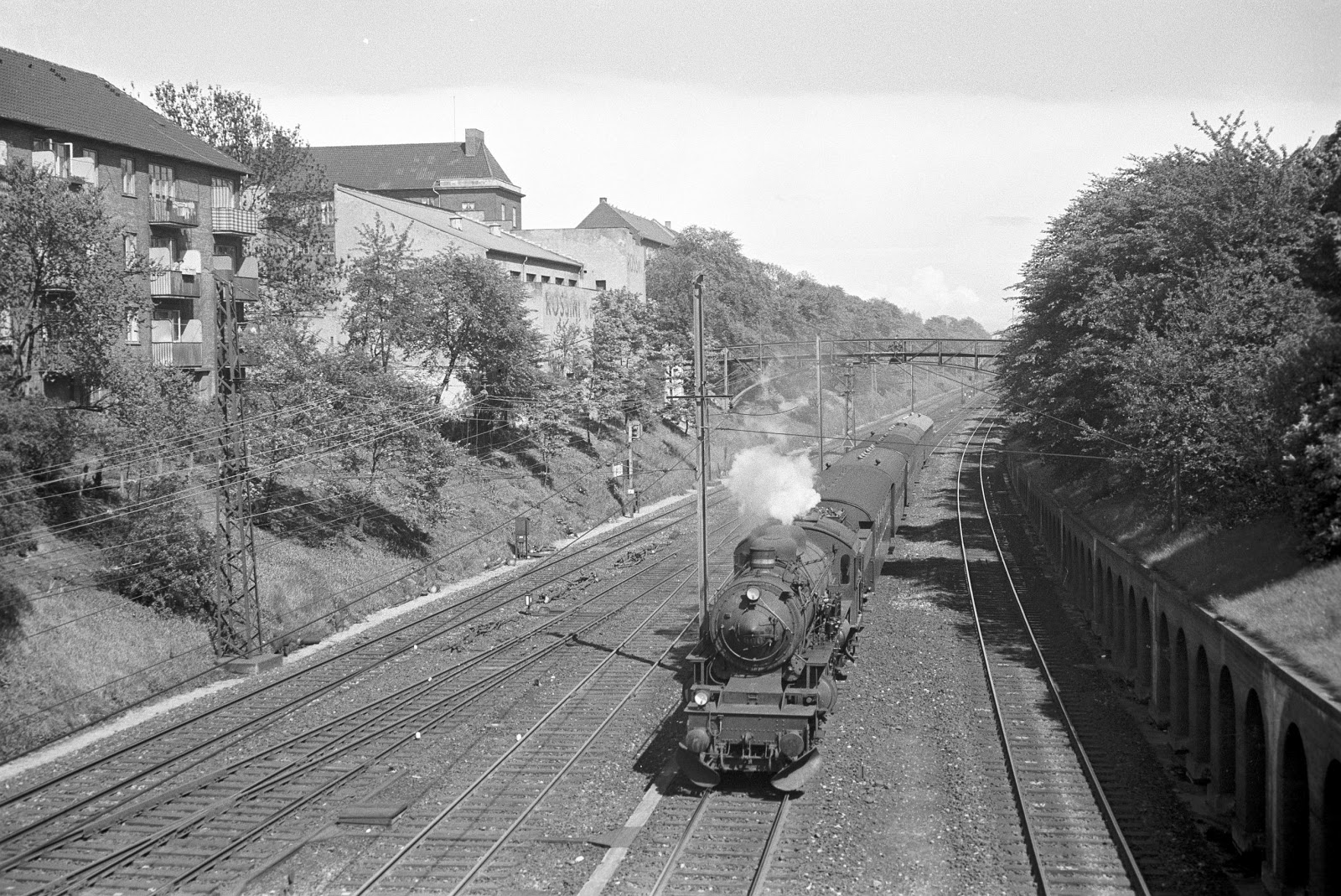 Valby og København, før og nu: Valby Station - 1961-69 - Holger ...