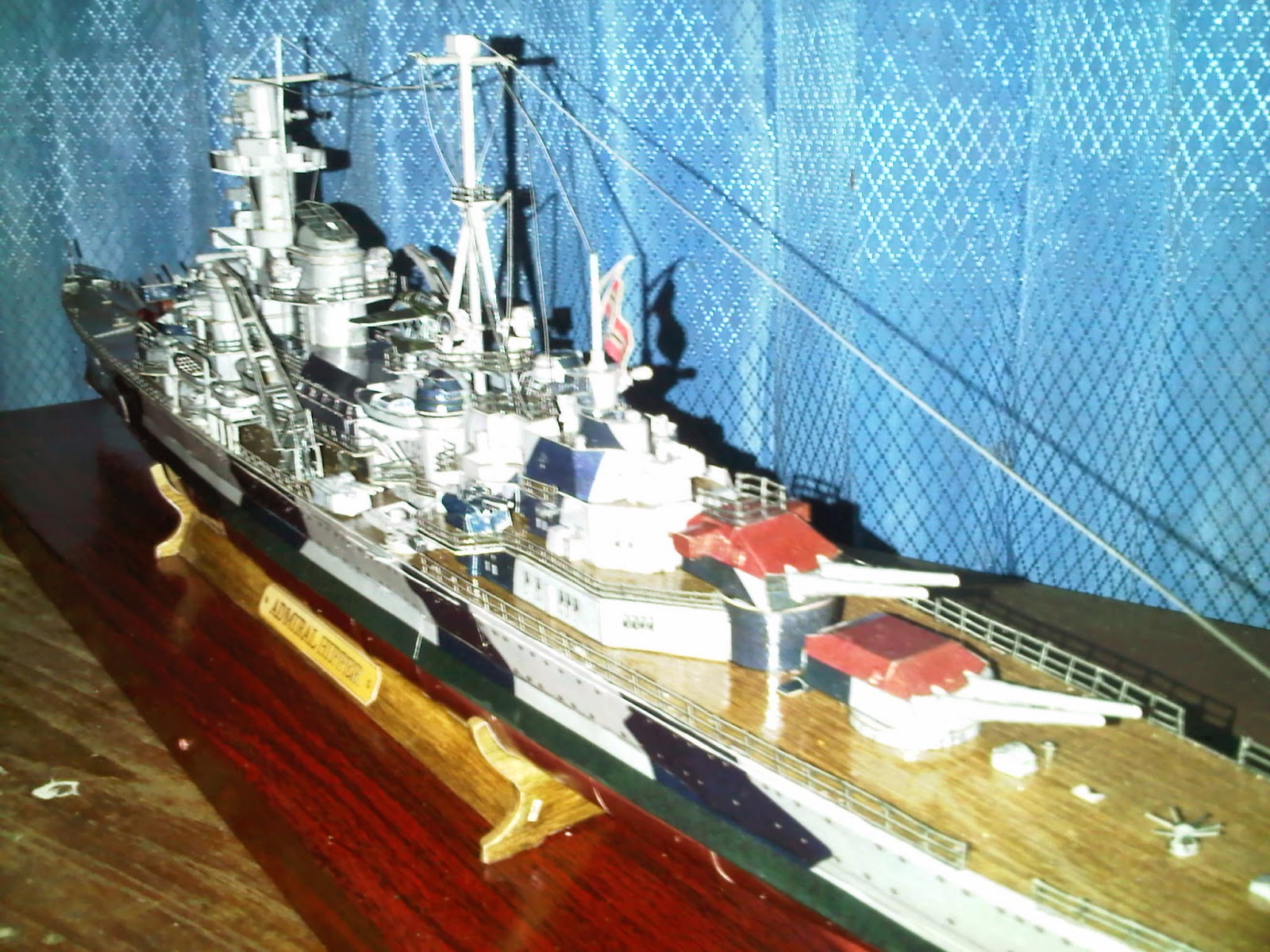 Papermodel Kapal Perang & Lain2: Papercraft Admiral Hipper