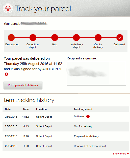 sxa's Customer Service blog: ParcelForce: I'm trying to help you fix ...