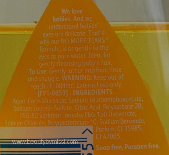 Review: Johnson´s Baby Shampoo - Beauty by Miss L