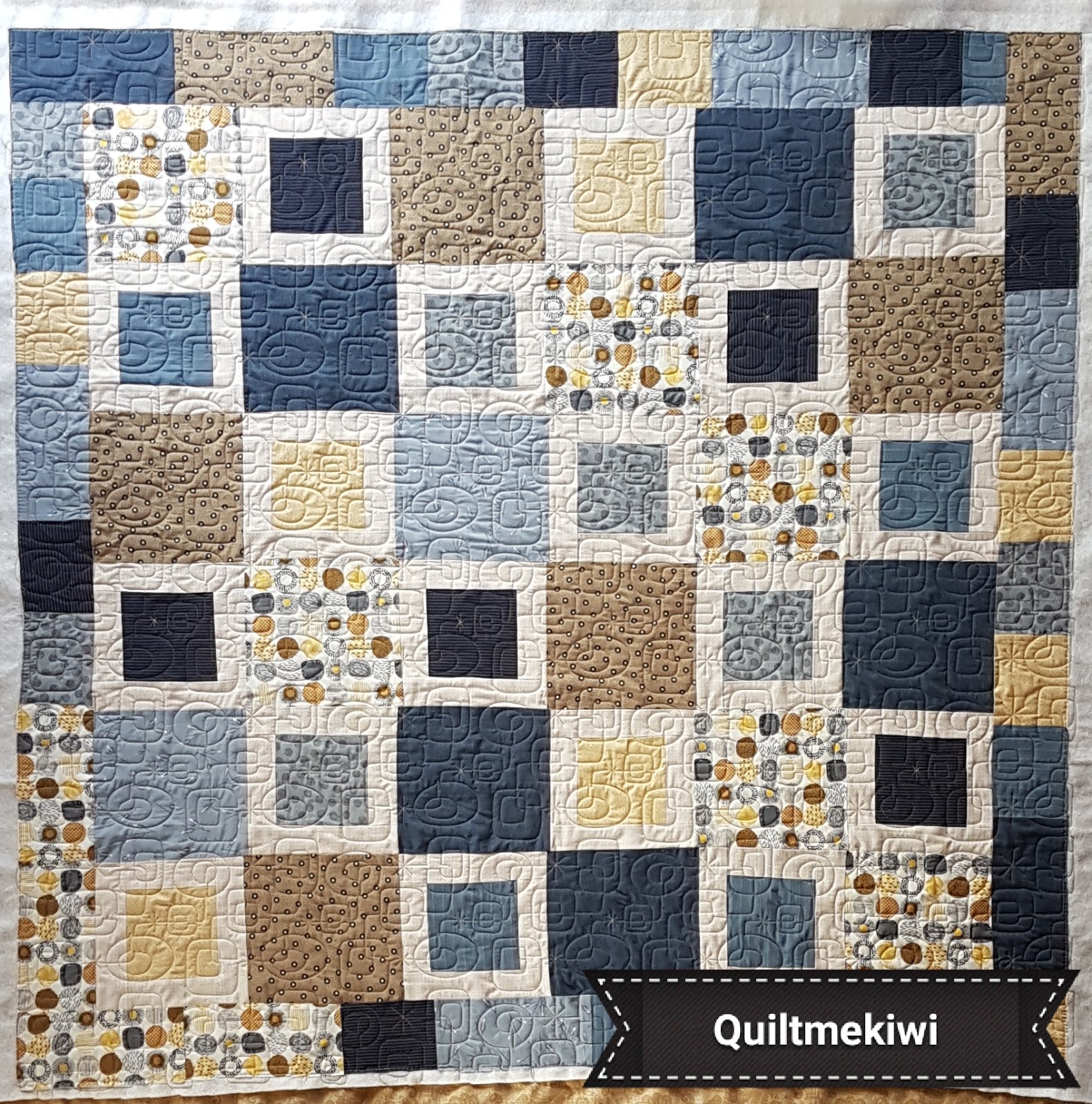 quiltmekiwi: Edge to Edge, All Over Quilting Design, Panto Quilting