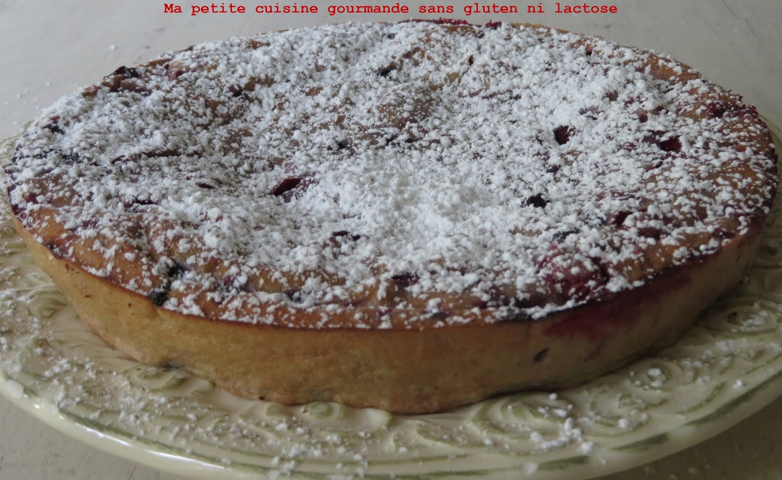Clafoutis aux fruits rouges sans gluten ni lactose - Ma petite cuisine ...