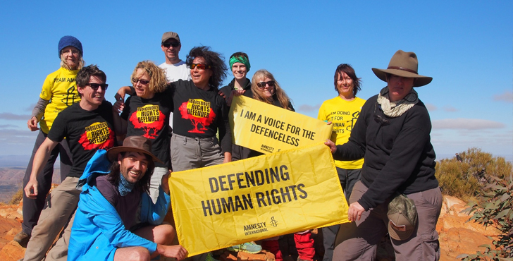 Amnesty International - Madison #139: Australia: Hike the Homelands ...