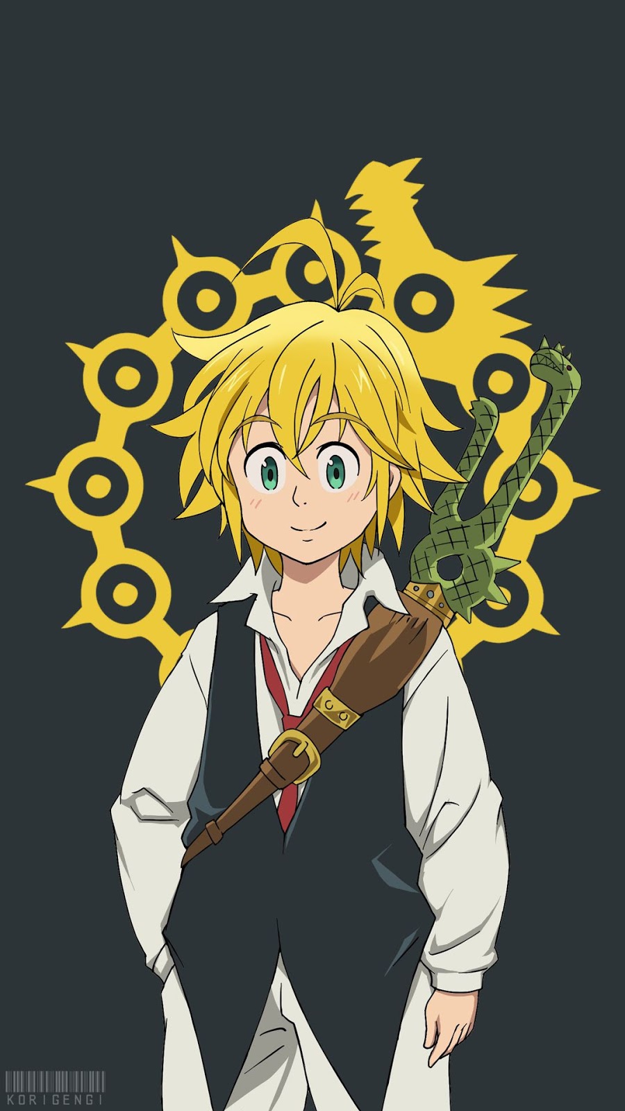 Meliodas V2 | Anime kawaii, Otaku anime, Pecados capitales