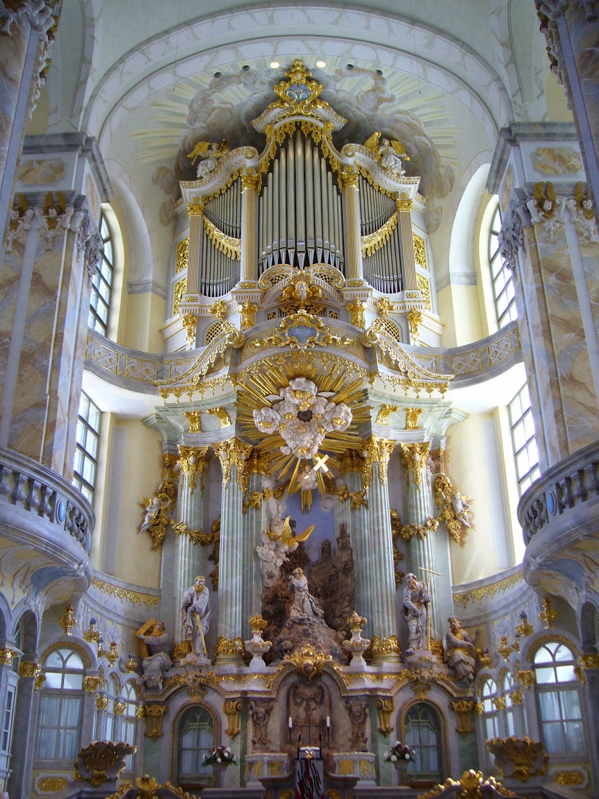 Culture Mechanism: Dresden Frauenkirche: German Baroque