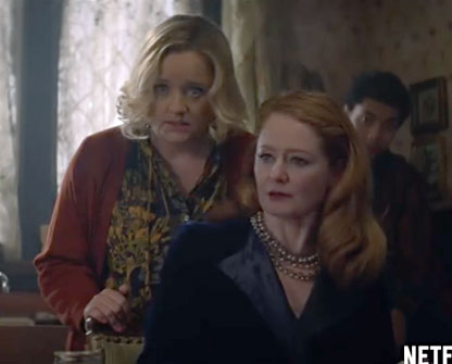 The retro style of The Chilling Adventures of Sabrina