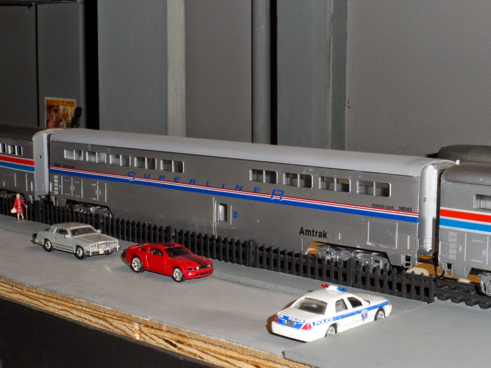 New York Central Train Layout: Amtrak Train# 91 / 92 "Silver Star"